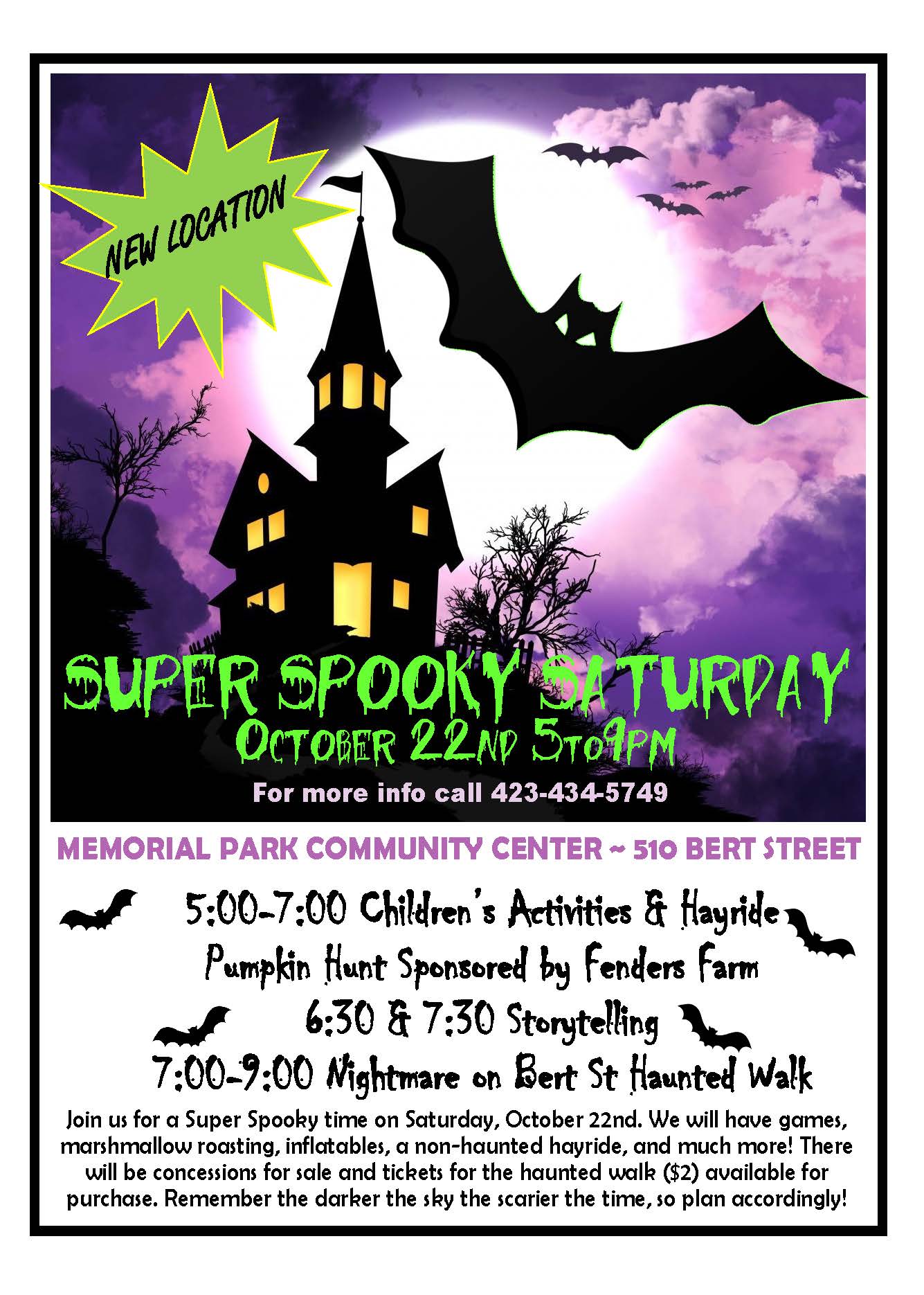Super Spooky Saturday (All Ages) - Northeast Tennessee