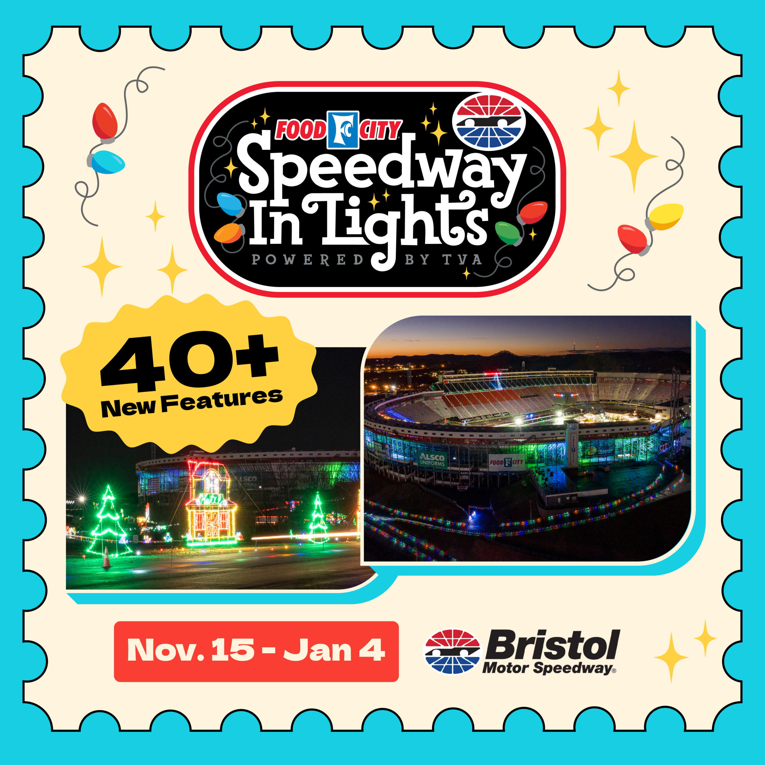 Speedway in Lights - Northeast Tennessee